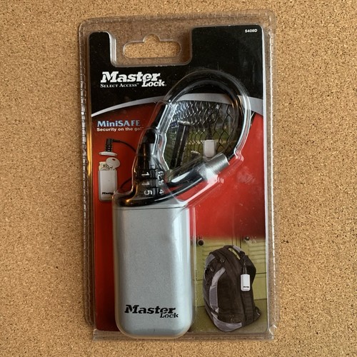 Master Lock SafeSpace MiniSAFE (5408D), security on the go (New) | eBay