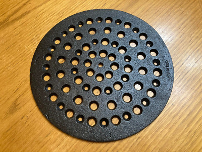 Cast Iron Drain Cover 10" x3/16 " Thick | eBay