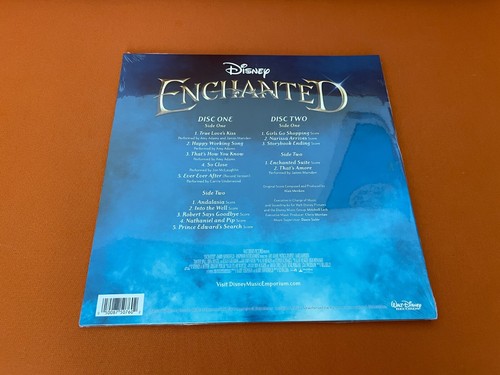 Disney Enchanted Clear Vinyl Record - New, Sealed - D23 Expo 2022 | eBay