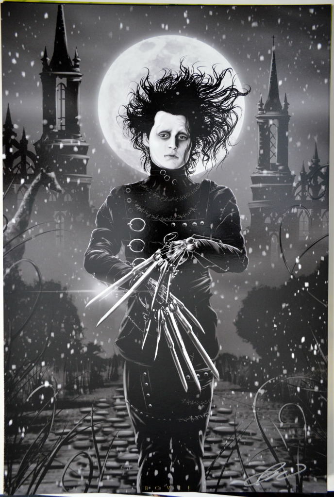 Edward Scissorhands Painting