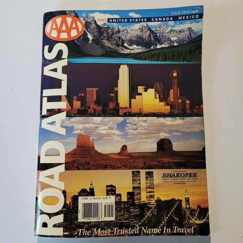 AAA Road Maps Atlas's 1995 | eBay