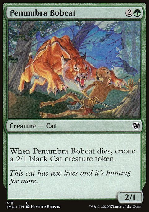 MTG Magic the Gathering Penumbra Bobcat (418/496) Jumpstart NM | eBay