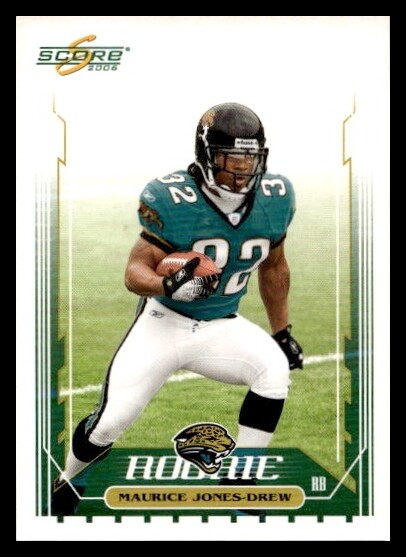 2006 Score Maurice Jones Drew Rookie Card #362 Jaguars ~ $.99 Ship! | eBay