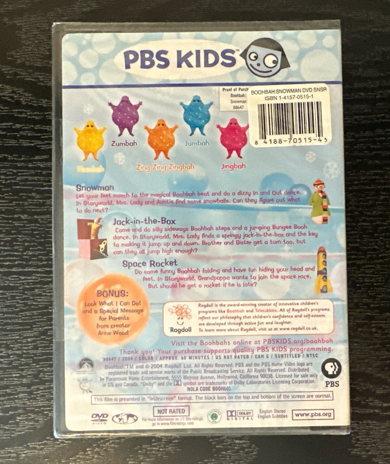 Boohbah - Snowman (DVD, 2004) for sale online | eBay