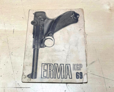 Vintage Original ERMA Automatic Pistol KGP 69 Owner's Manual | eBay