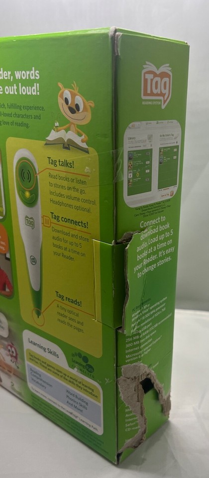 Leap Frog Tag Reading System - Handheld Device & Ozzie and Mack ...