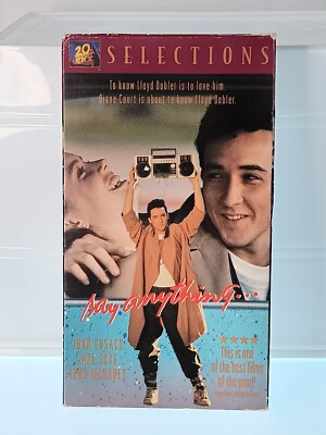 Say Anything (VHS, 1998) 86162170133 | eBay