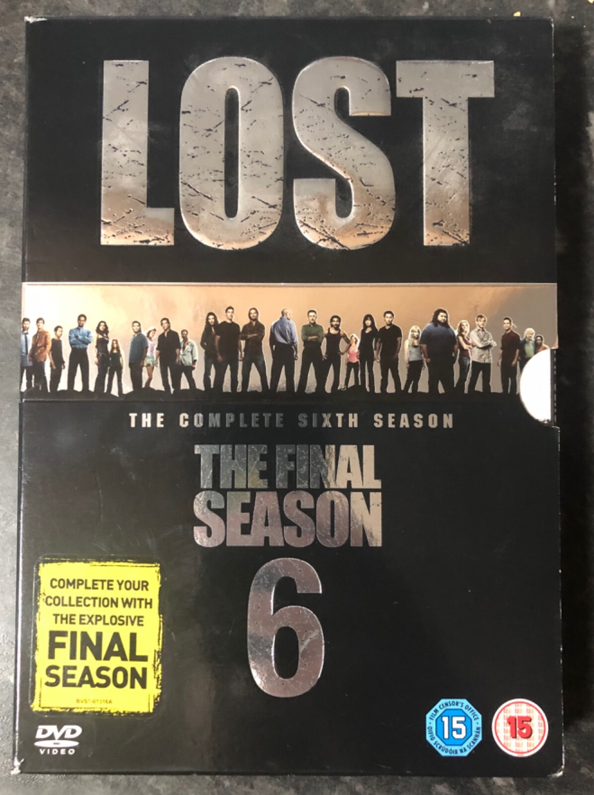 Lost Season 6 HMV Specific DVD Ret Boxsets Fast UK Postage ...
