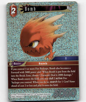 FOIL - Final Fantasy Bomb From Nightmares Common | eBay