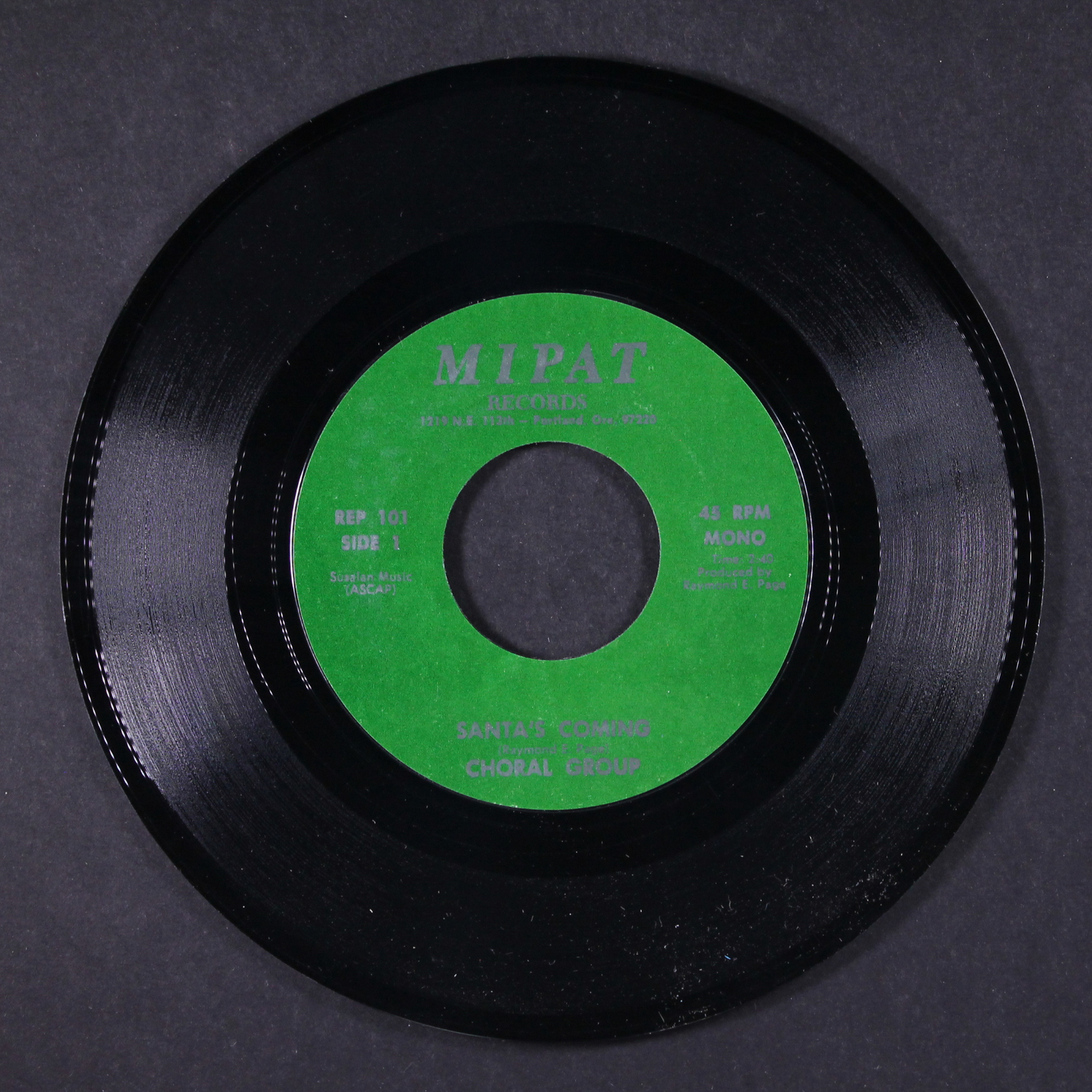 Annette Ferra : Santa's Coming/I Want To Stay Up Late Mipat 7 " Einzel ...