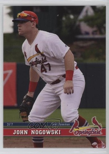2017 Grandstand Springfield Cardinals Stadium Giveaway - John Nogowski (RC) for sale online | eBay