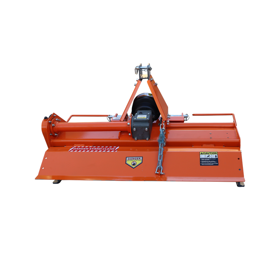 45" 3 Point Attachment PTO Rotary Tiller 5" Deep For Category 1 ...