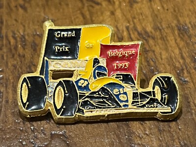 PINS PIN CAR F1 FORMULE 1 RENAULT CANON ELF GP BELGIQUE 1993 | eBay