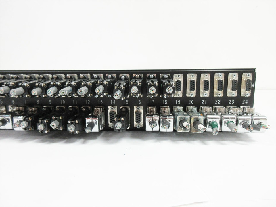 ADC PPB3-5R422D9NS PATCHBAY PATCH BAY 2X24 RS422 DATA JACKS, D-SUB 9 ...