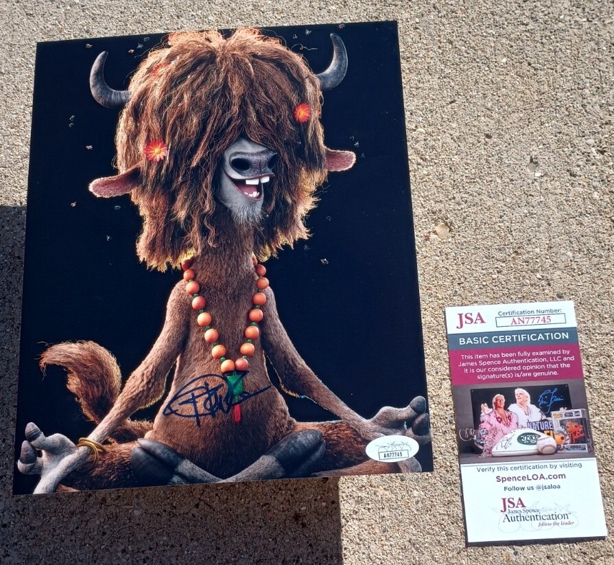 ZOOTOPIA Disney MOVIE Tommy Chong SIGNED 8X10 Photo JSA COA Yax | eBay