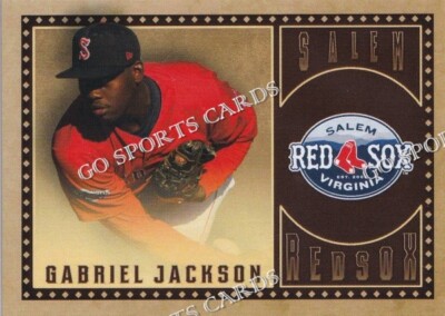 2022 Salem Red Sox Gabriel Jackson RC Rookie Boston Red Sox DR | eBay