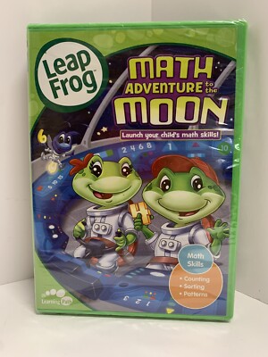New Leap Frog:Math Adventure To The Moon DVD 2009 unopened Educational ...