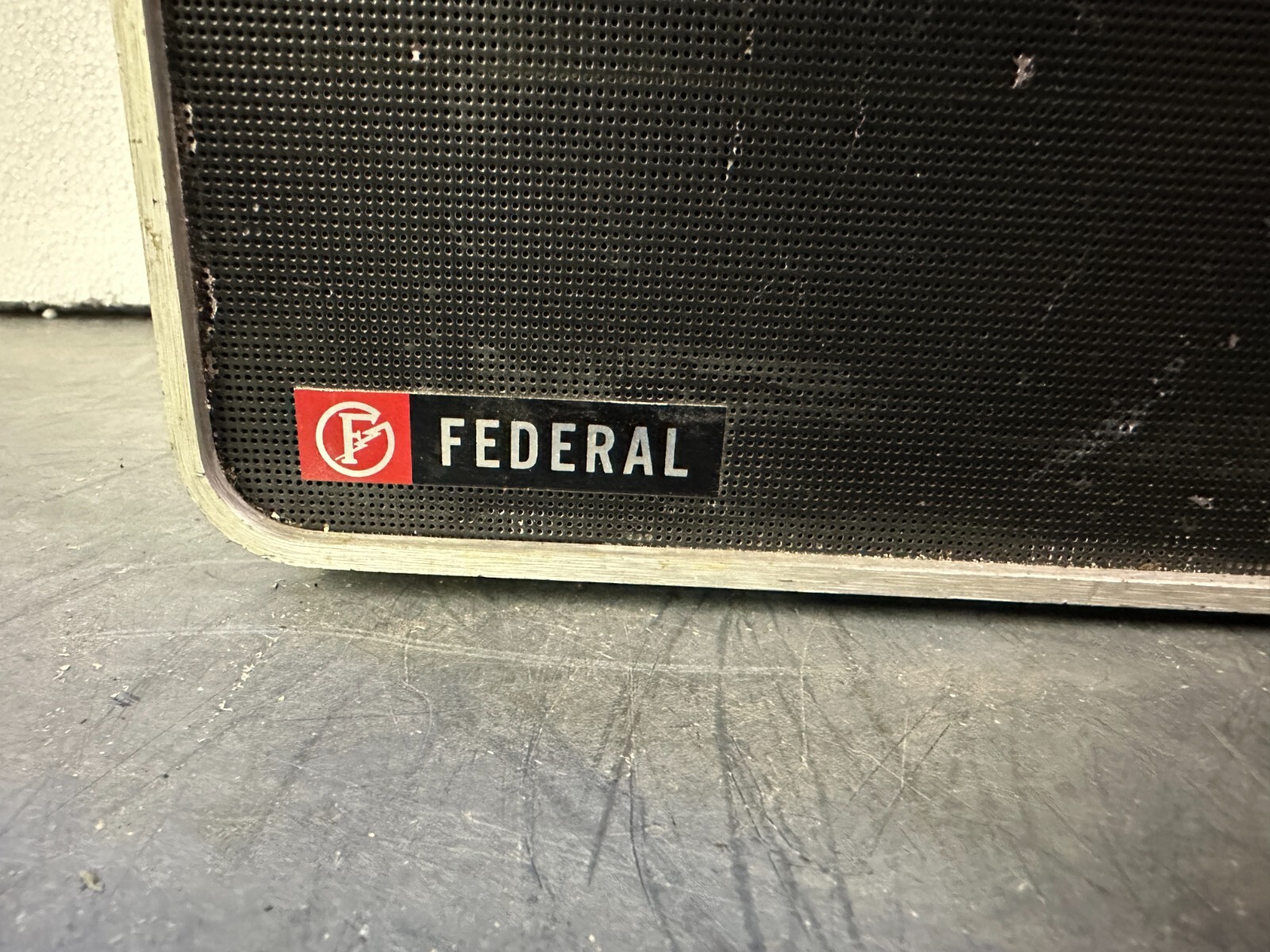Federal Sign and Signal Corp Model Ten Ten Fire Department Radio ...