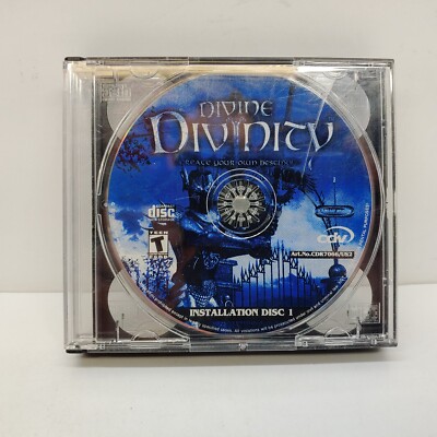 Divine Divinity PC Game DVD Rom Installation Disc 1 & 2 Only 2002 | eBay