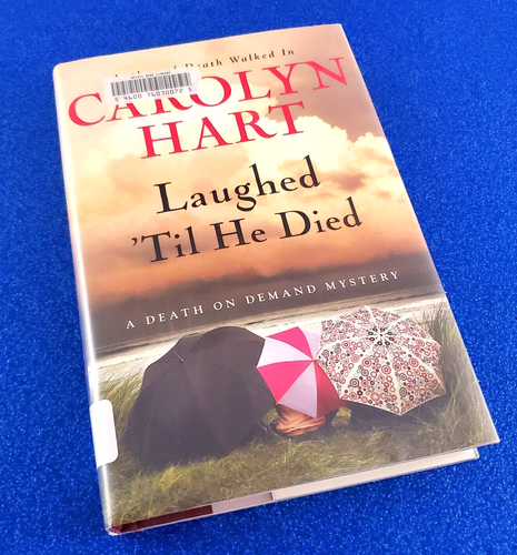 LAUGHED 'TIL HE DIED HARDCOVER A DEATH ON DEMAND MYSTERY FICTION STORY ...