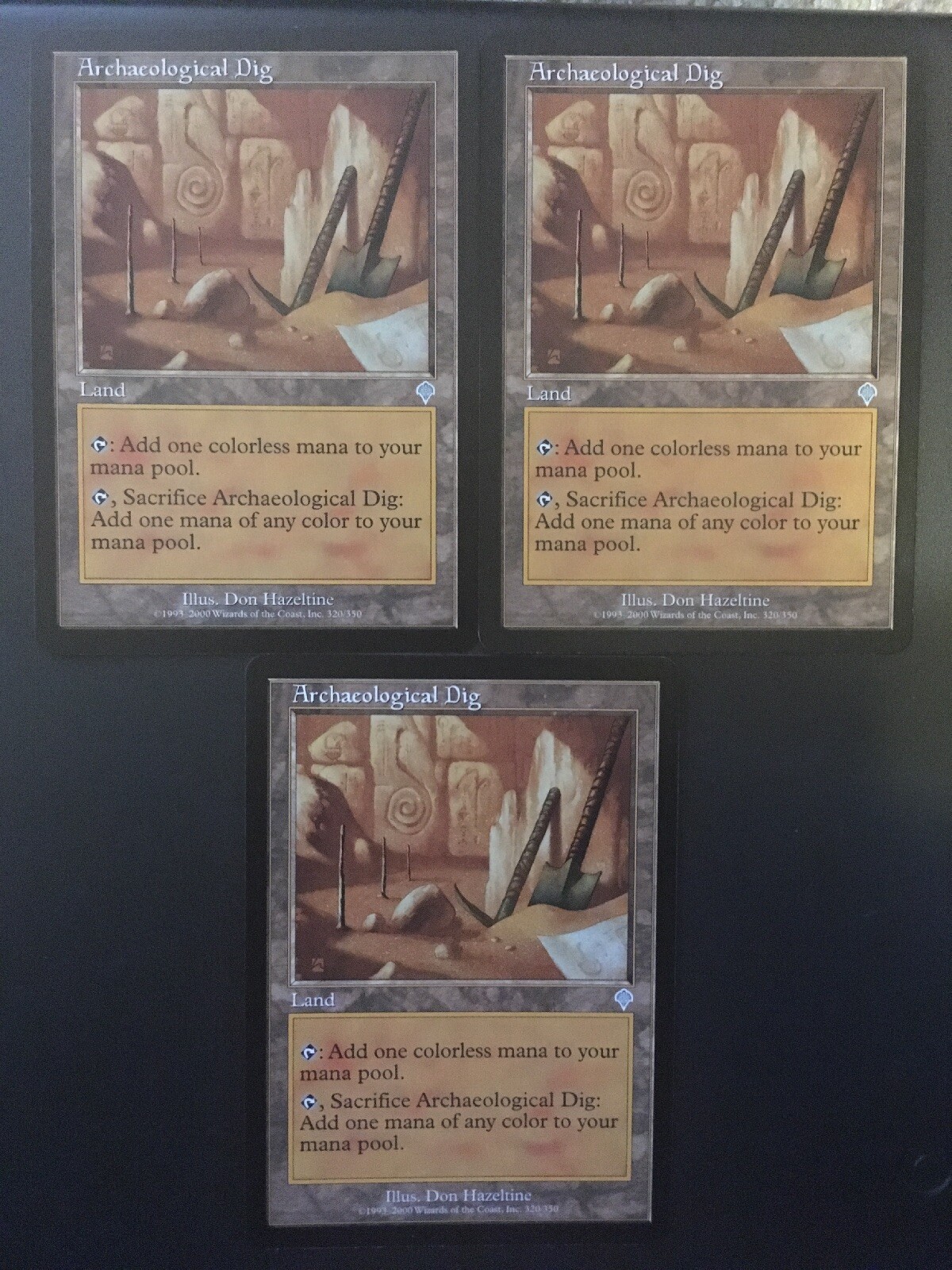 Magic The Gathering MTG - Invasion - Archaeological Dig x3 | eBay
