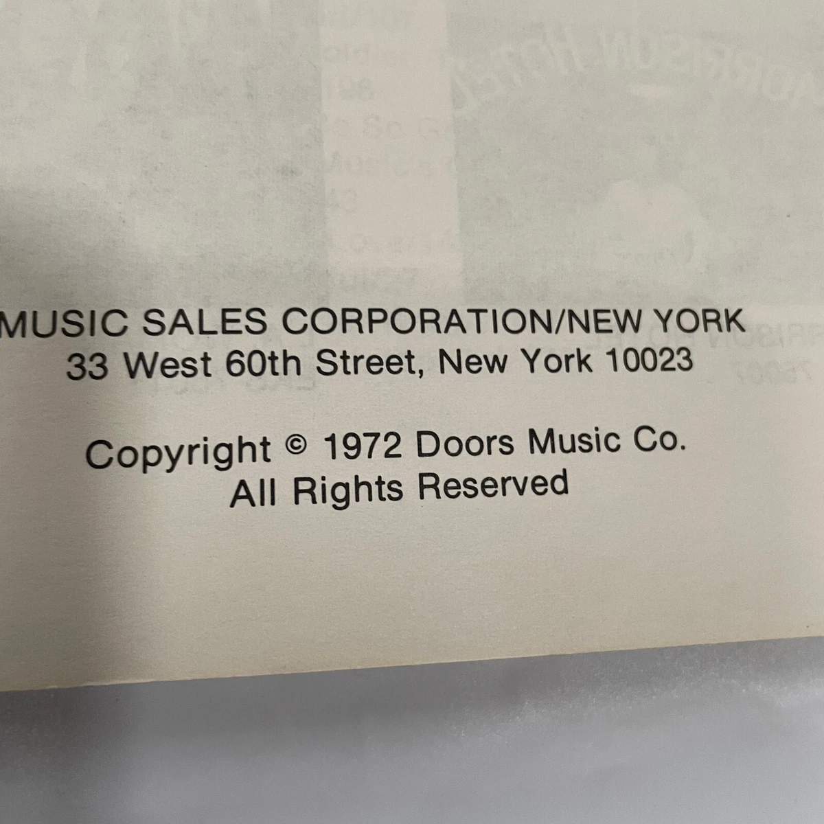 The Doors Guitar Chords