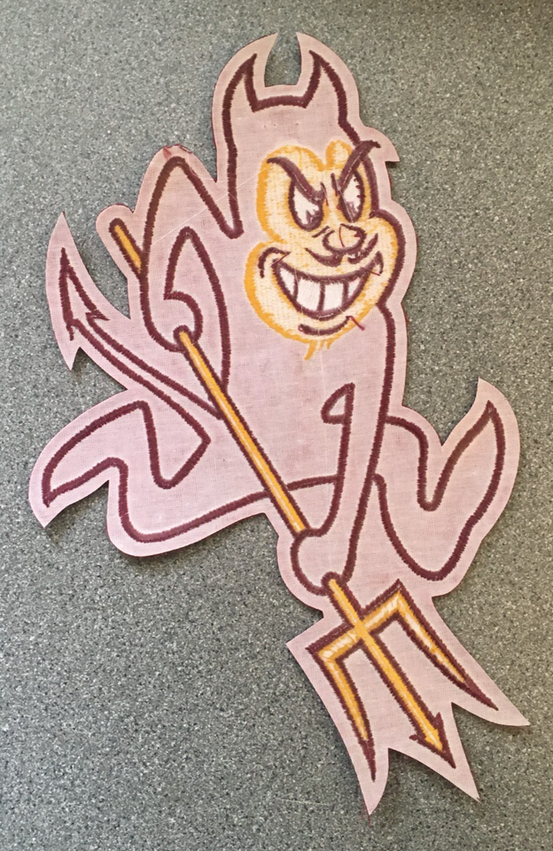 ARIZONA STATE SUN DEVILS NCAA COLLEGE VINTAGE LARGE 10.75" MASCOT TEAM ...