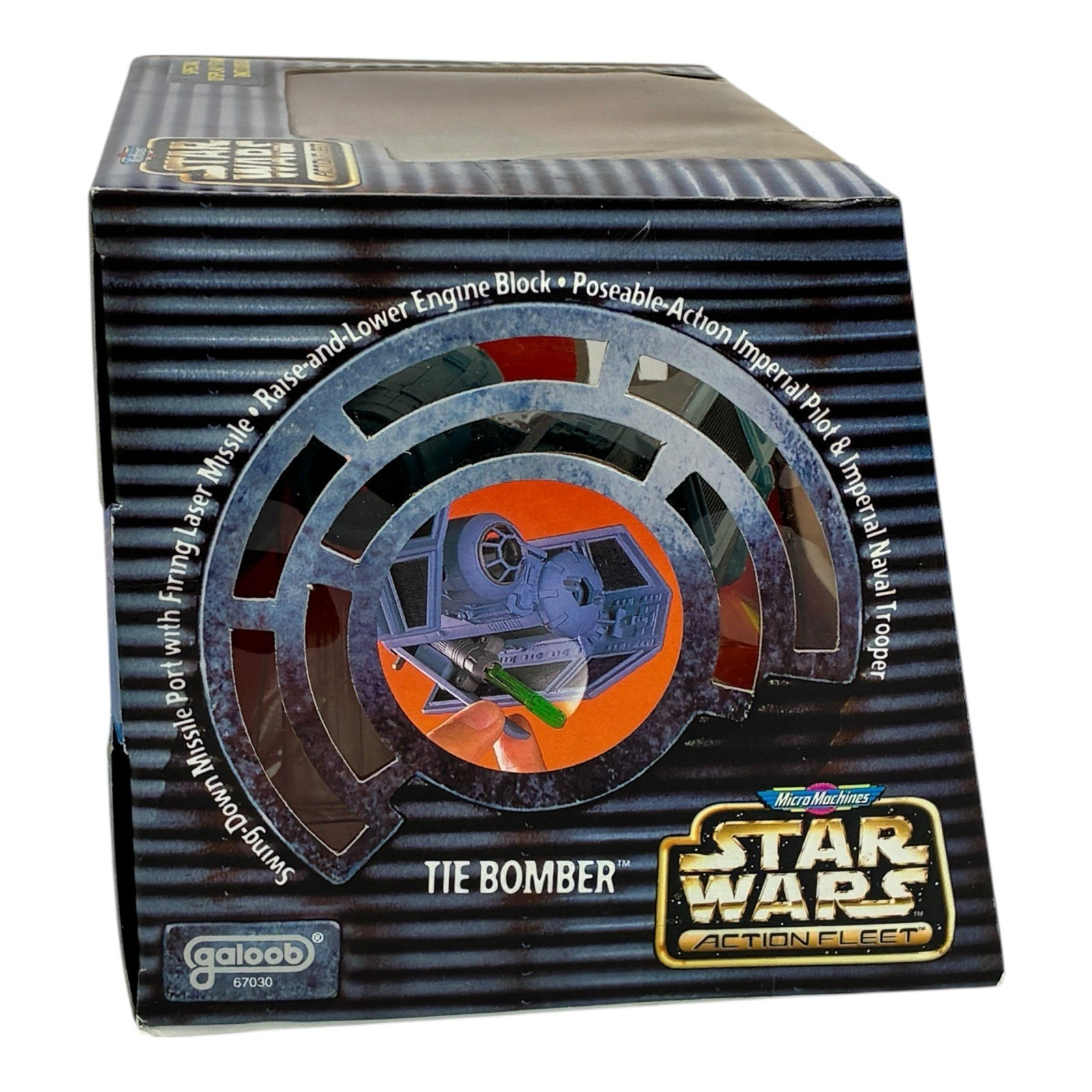 Action Fleet Star Wars TIE Bomber Vehicle Micro Machines with Figures New