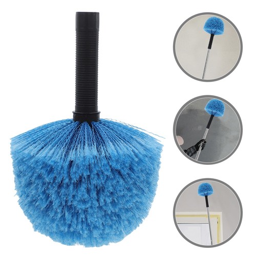 2 Pcs Ceiling Brush Outdoor Spider Web Remover Cobweb Replacement Head ...