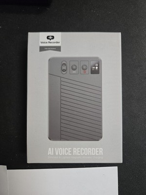 AI Voice Recorder 64GB Gray, BRAND NEW | eBay