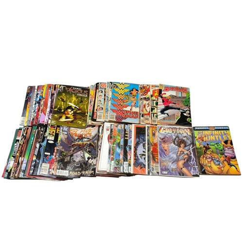 Lot Of 110 Comic Books Bulk Assorted Dc Marvel Indies Signed ETC comics ...