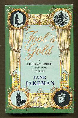 FOOL'S GOLD by Jane Jakeman - 1998 1st Edition in DJ - Signed Bookmark ...