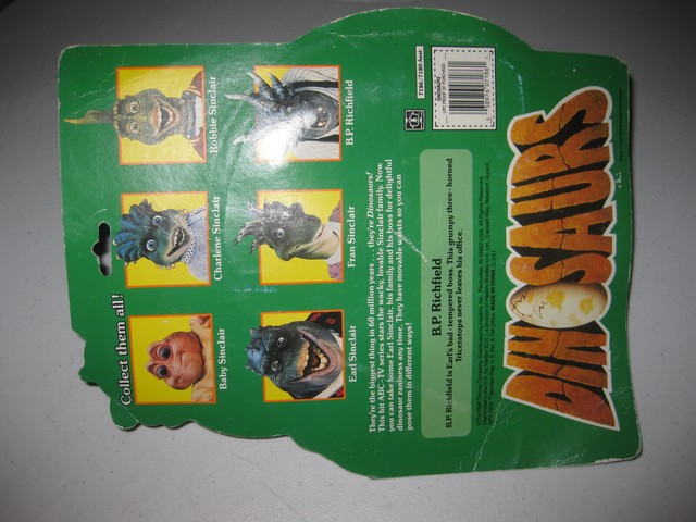 1991 Disney Hasbro Dinosaurs B P Richfield Action Figure MOC for sale ...