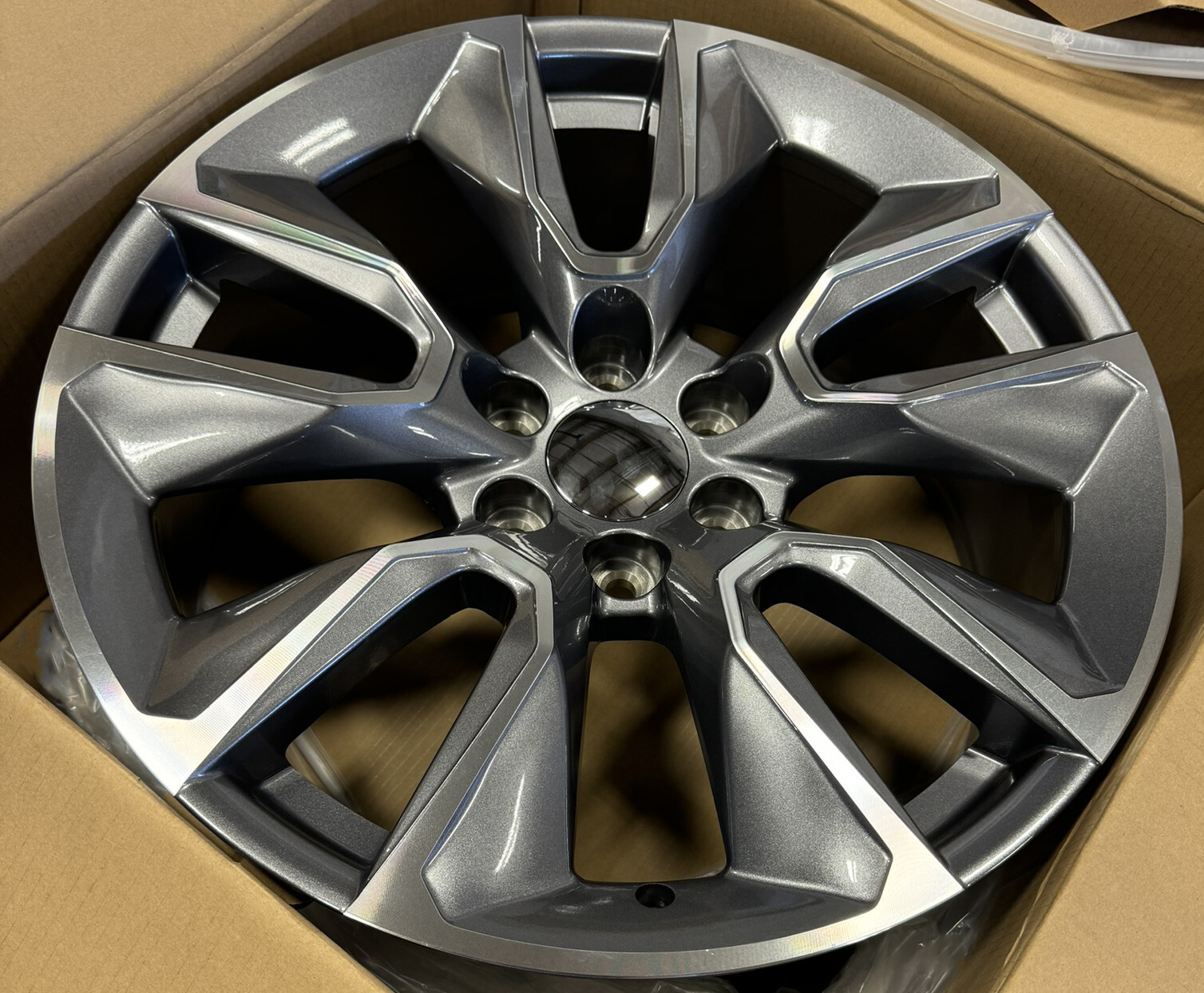 Gunmetal And Machine 22" RST Wheels Blackhawk R/T Tires Chevy Tahoe ...