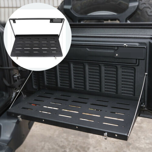 Tailgate Table Rear Foldable Cargo Shelf for 2018+ Jeep Wrangler JL JLU ...