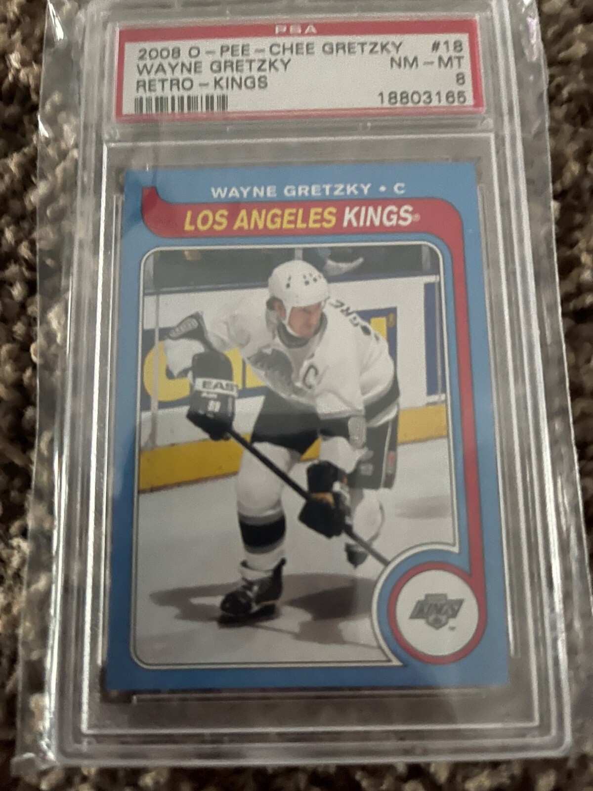 2008 OPC Wayne Gretzky Retro #18 RC Rookie 1979 Look PSA 8 LA Kings | eBay
