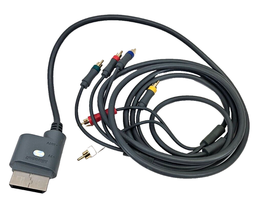 Microsoft Xbox 360 OEM Original HD TV Component Composite Audio Video ...