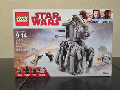 LEGO 75177 First Order Heavy Scout Walker General Hux 554 pcs Sealed ...