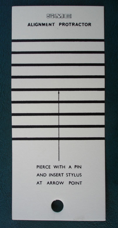 SME 3009 ALIGNMENT PROTRACTOR NOS BRAND NEW BRITISH MADE SME PRODUCT | eBay