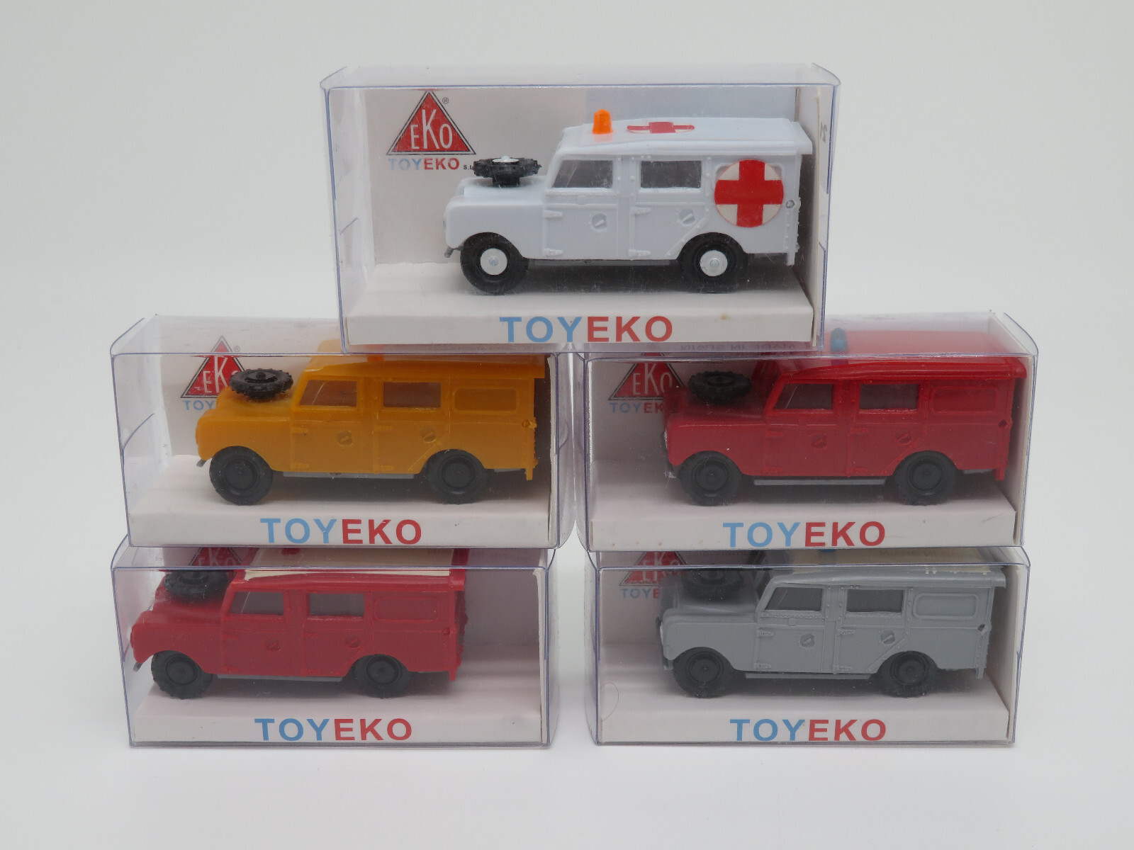MICRO TOY EKO TOYEKO HO 1/86 1/87 MADE SPAIN LAND ROVER #2127 M B A PA ...