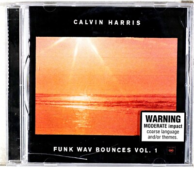 Funk Wav Bounces, Vol. 1 by Calvin Harris (CD, 2017) Cracked case ...