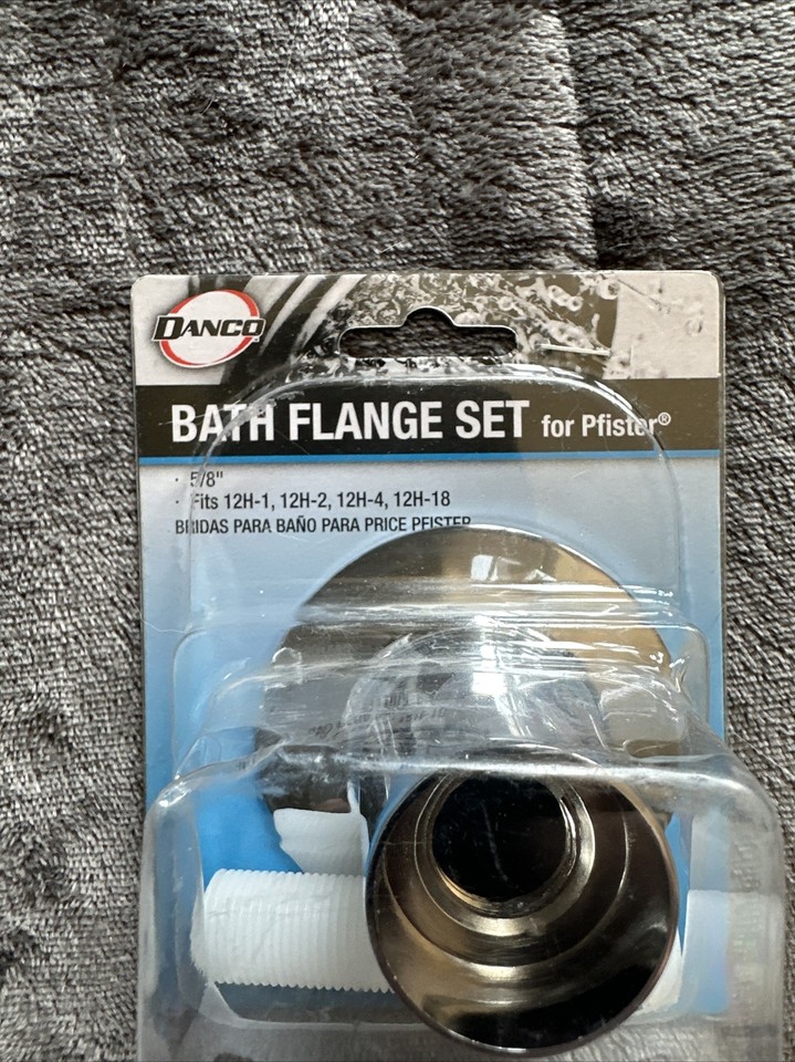 Danco 9D00088457 Chrome Tub/Shower Faucet Flange Set for Price Pfister ...