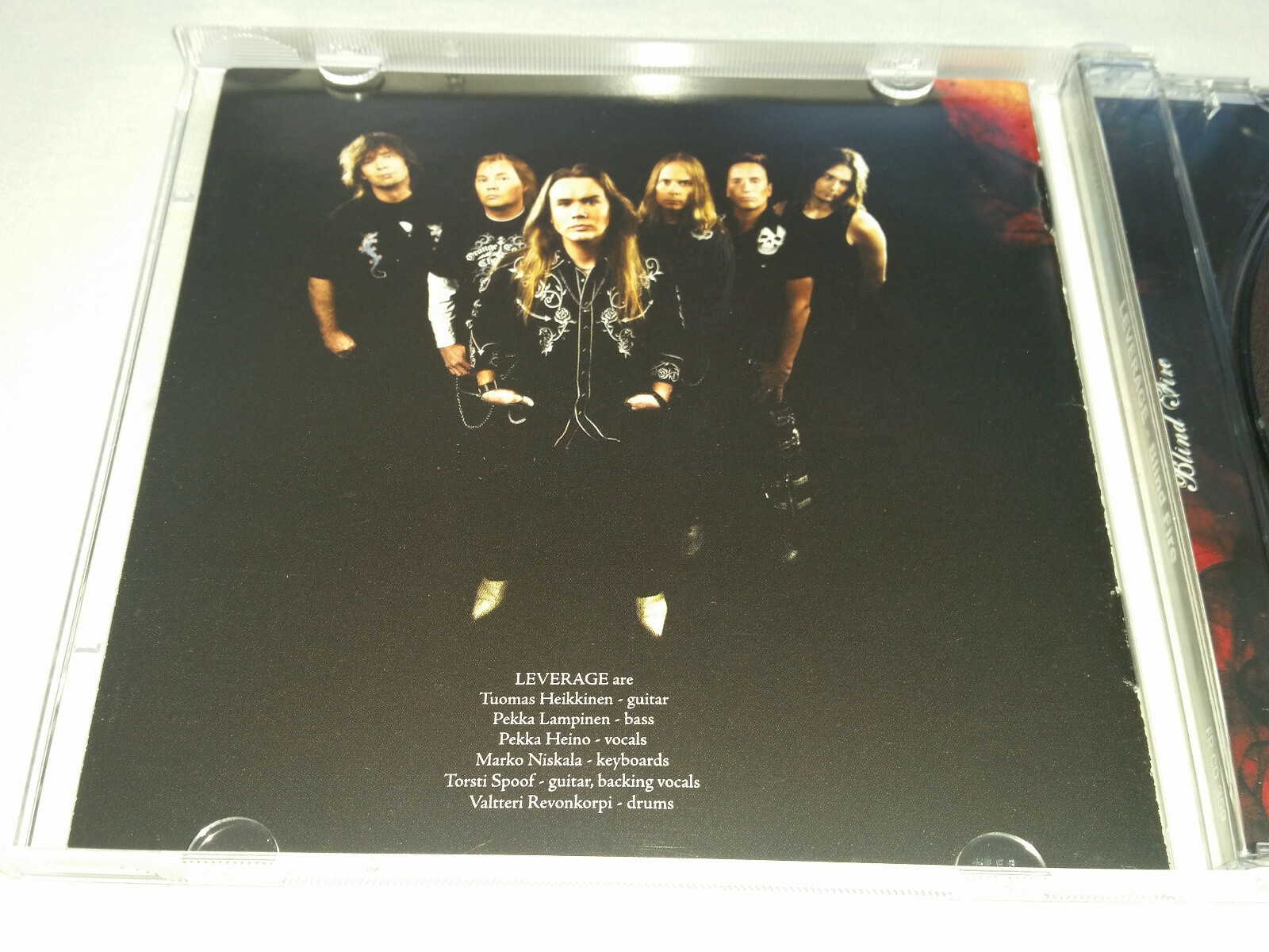 Leverage 2008 CD - Blind Fire - The Magnificent/Brother Firetribe/Sonata Arctica 8024391035924 ...