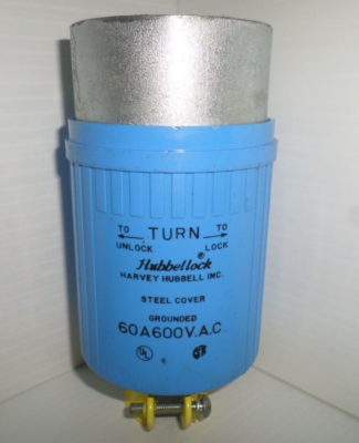 👀 HUBBELL HBL26519 60-Amp HUBBELLOCK 26519 PLUG 60A 600V 4P 5W | eBay