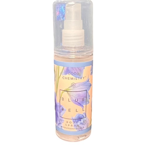 Good Chemistry Blue Bell Body Spray Essential Oils 4.25oz New ...