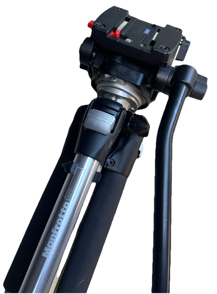 Manfrotto Bogen 3021 N Tripod w/501 Fluid Head Made in Italy Ships Free ...