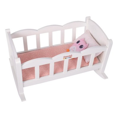 Plastic Baby Doll Rocking Crib with Accessories | eBay
