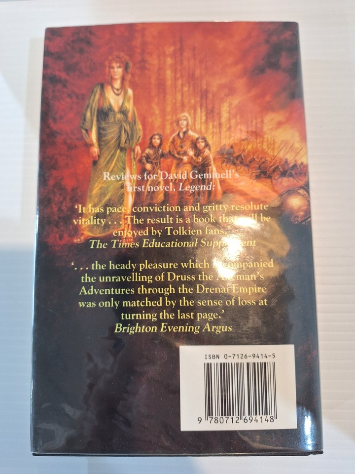 David Gemmell Waylander Hb DJ UK 1st Edition 1986 Century | eBay Australia