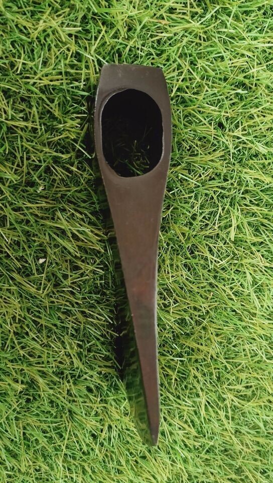 Forged Handmade Viking Style Iron Sickle Blade Blank Axe Head Throwing ...