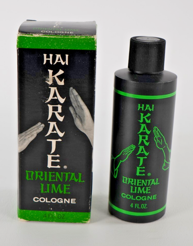 Hai Karate Oriental Lime Cologne 4oz Bottle in Original Box Smells ...